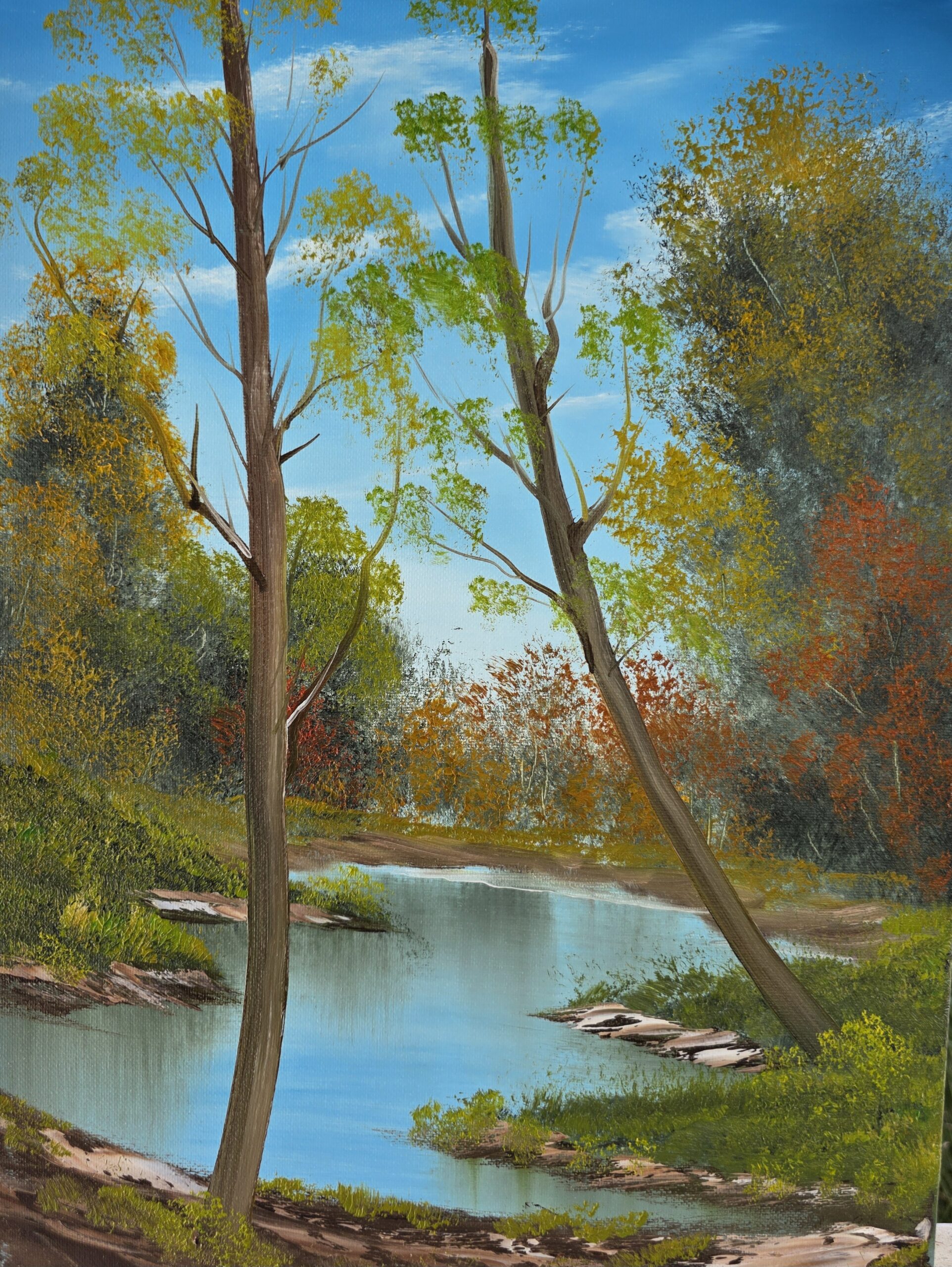 Paint like Bob Ross in Huntington Woods! – Nature's Brush Studio